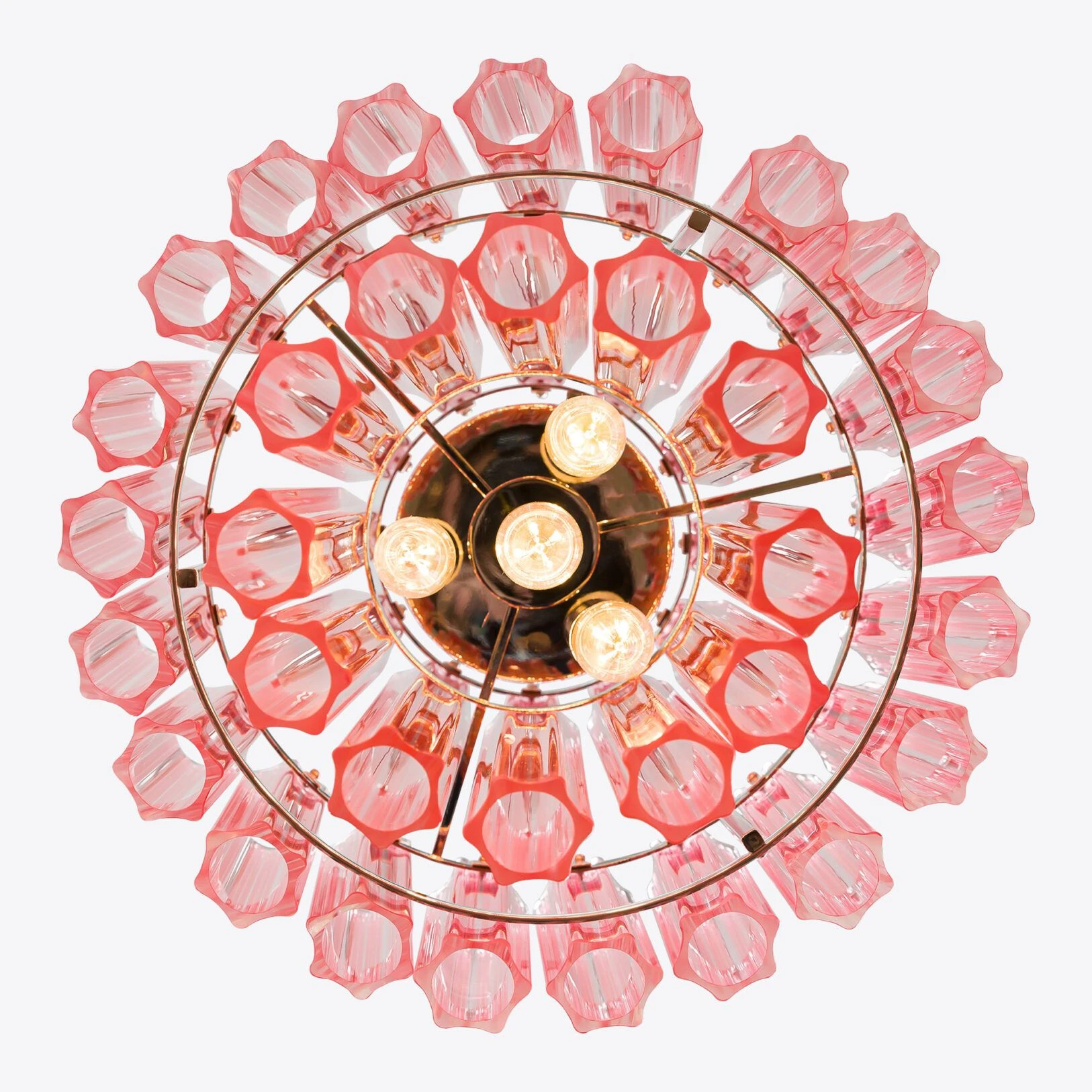 Pink Piccolo Palermo Chandelier