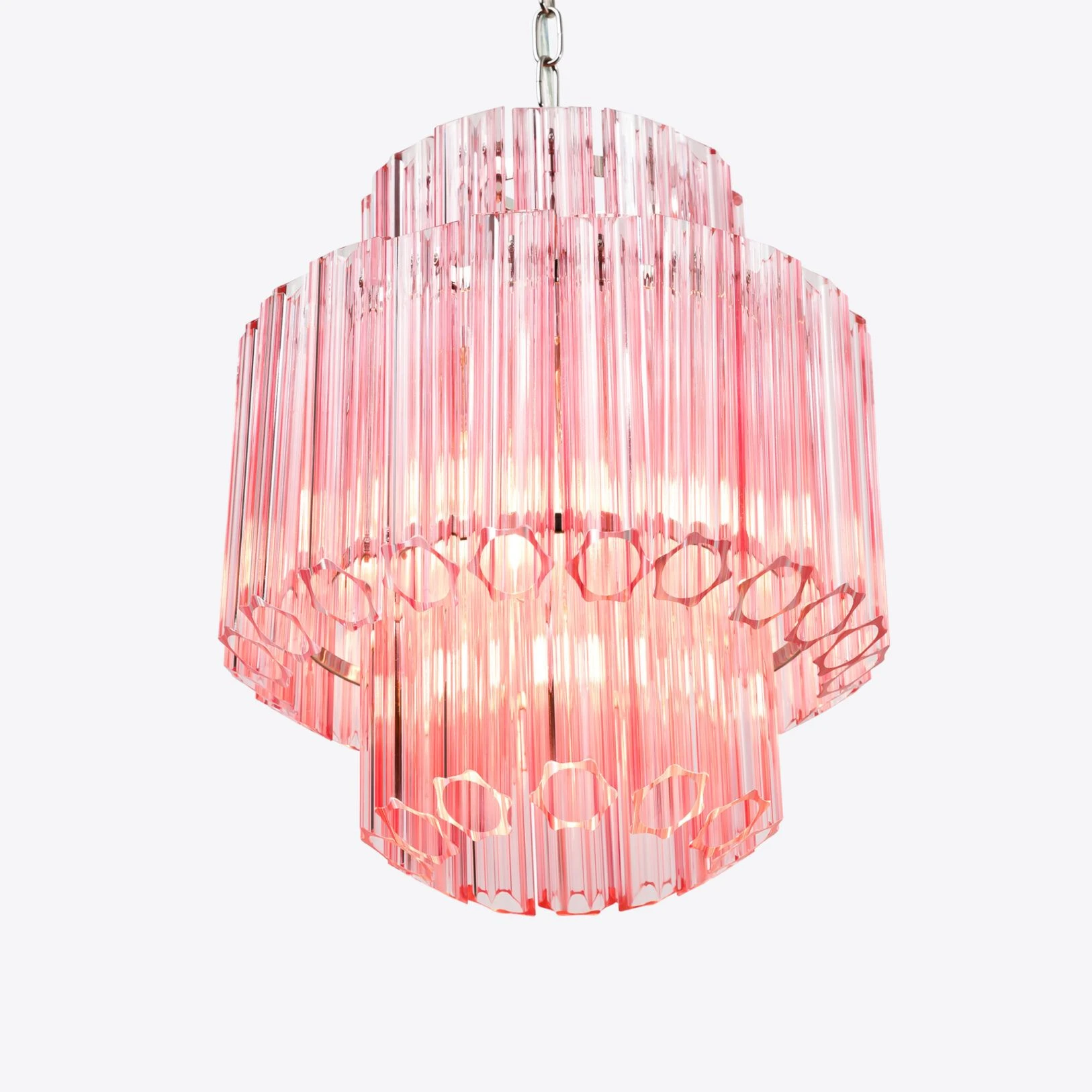 Pink Piccolo Palermo Chandelier