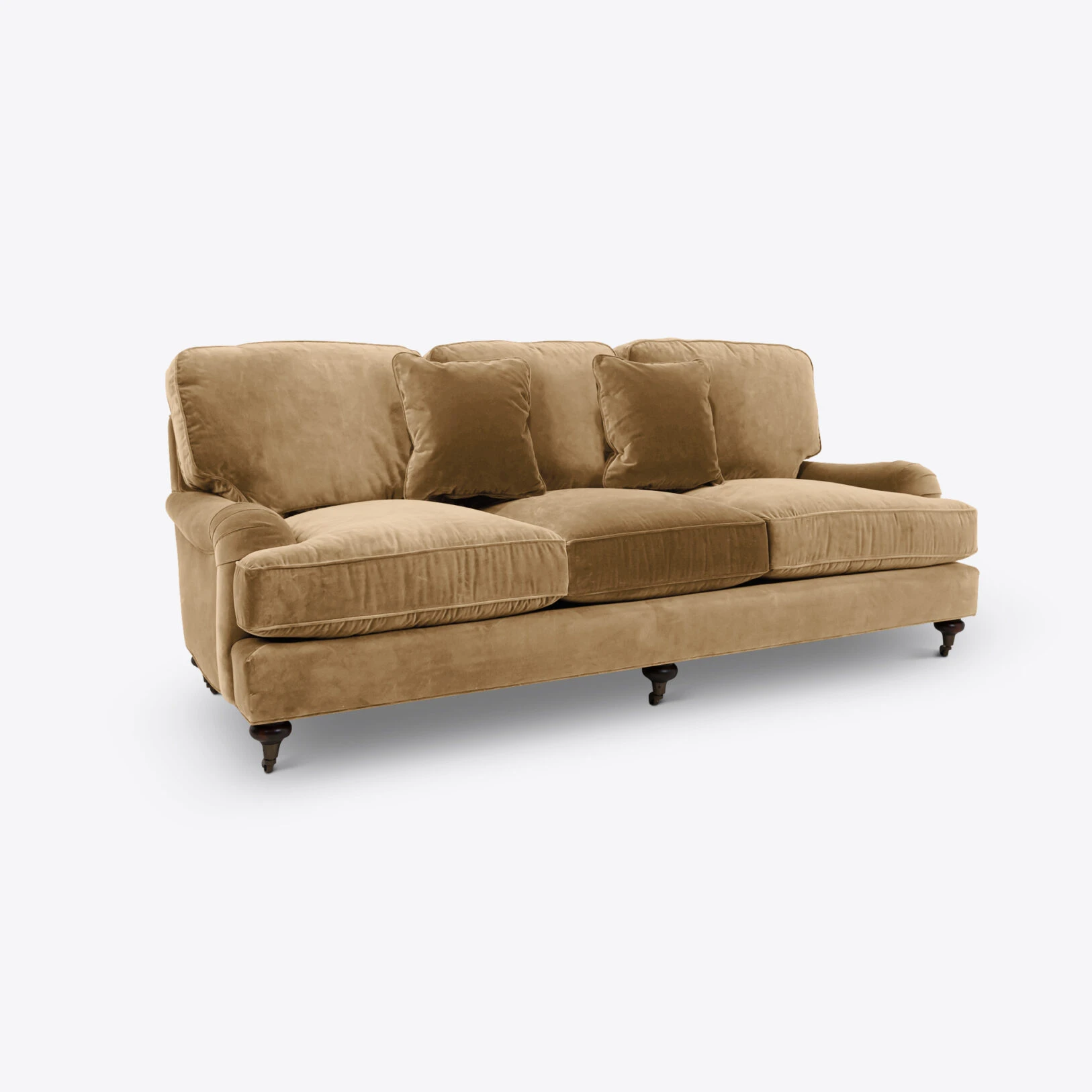 Baxter Sofa velvet sofa with castors