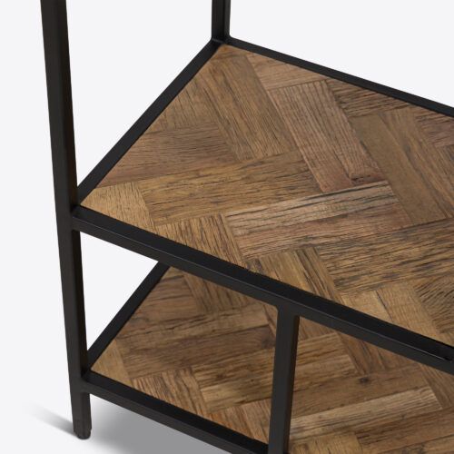 York Natural Oak Étagère - open shelving for living rooms