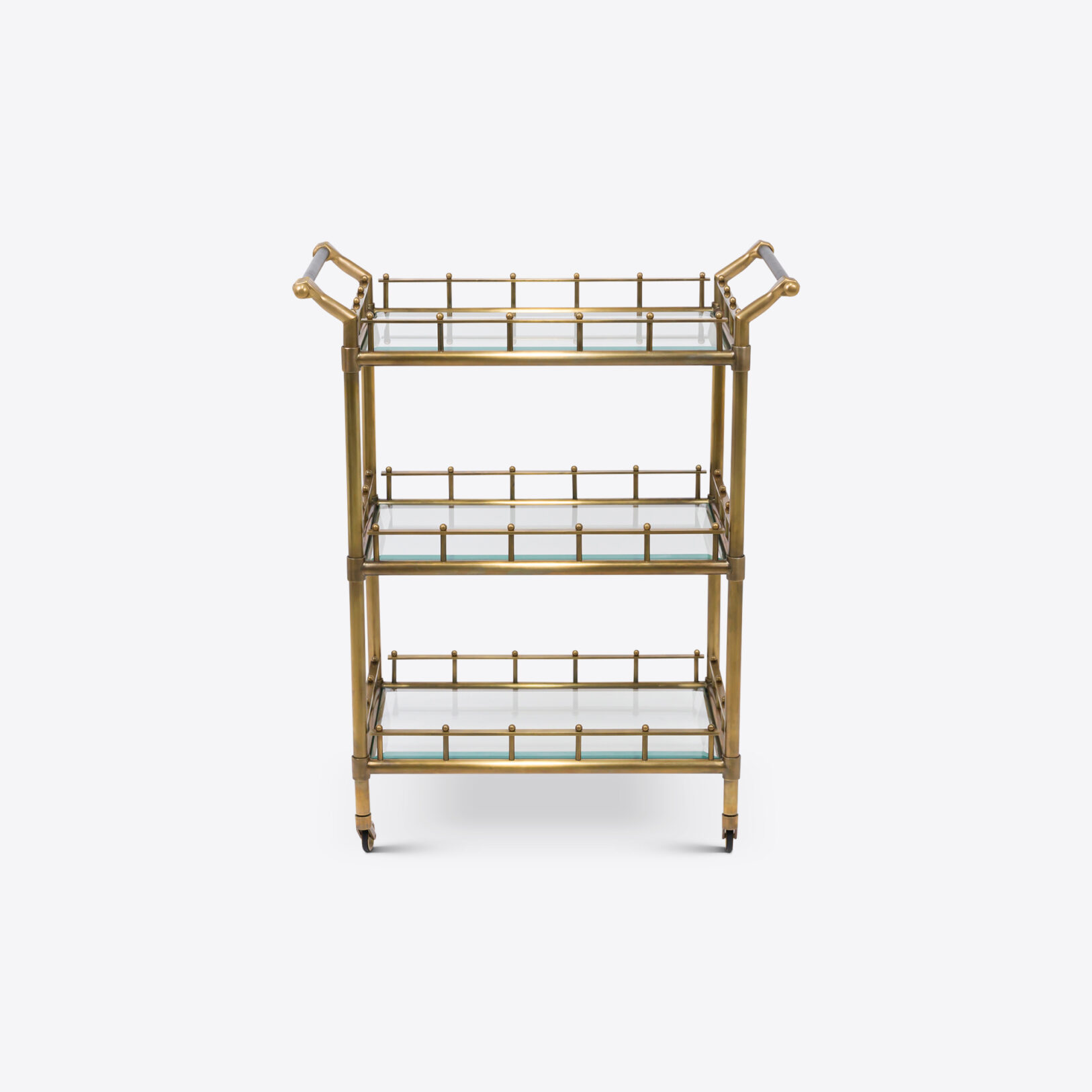 Small Reina bar cart - Pure White Lines