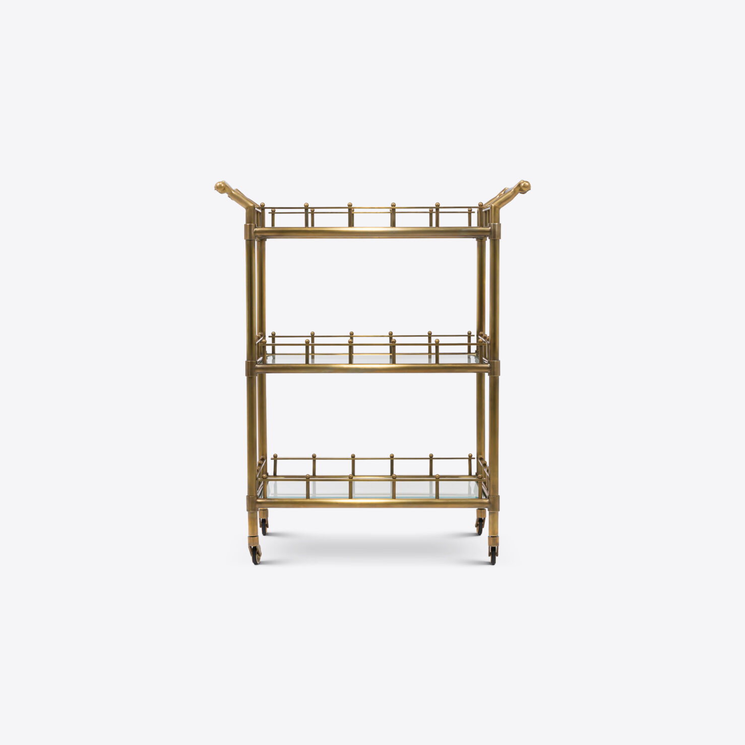 Small Reina bar cart - Pure White Lines