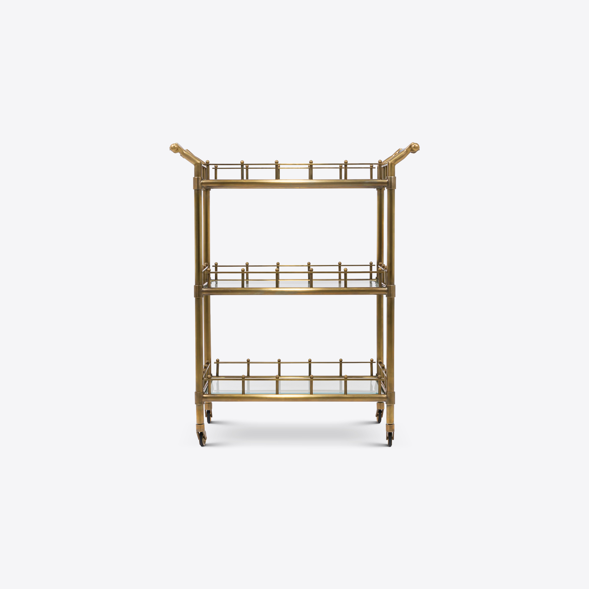 Small Reina bar cart - Pure White Lines