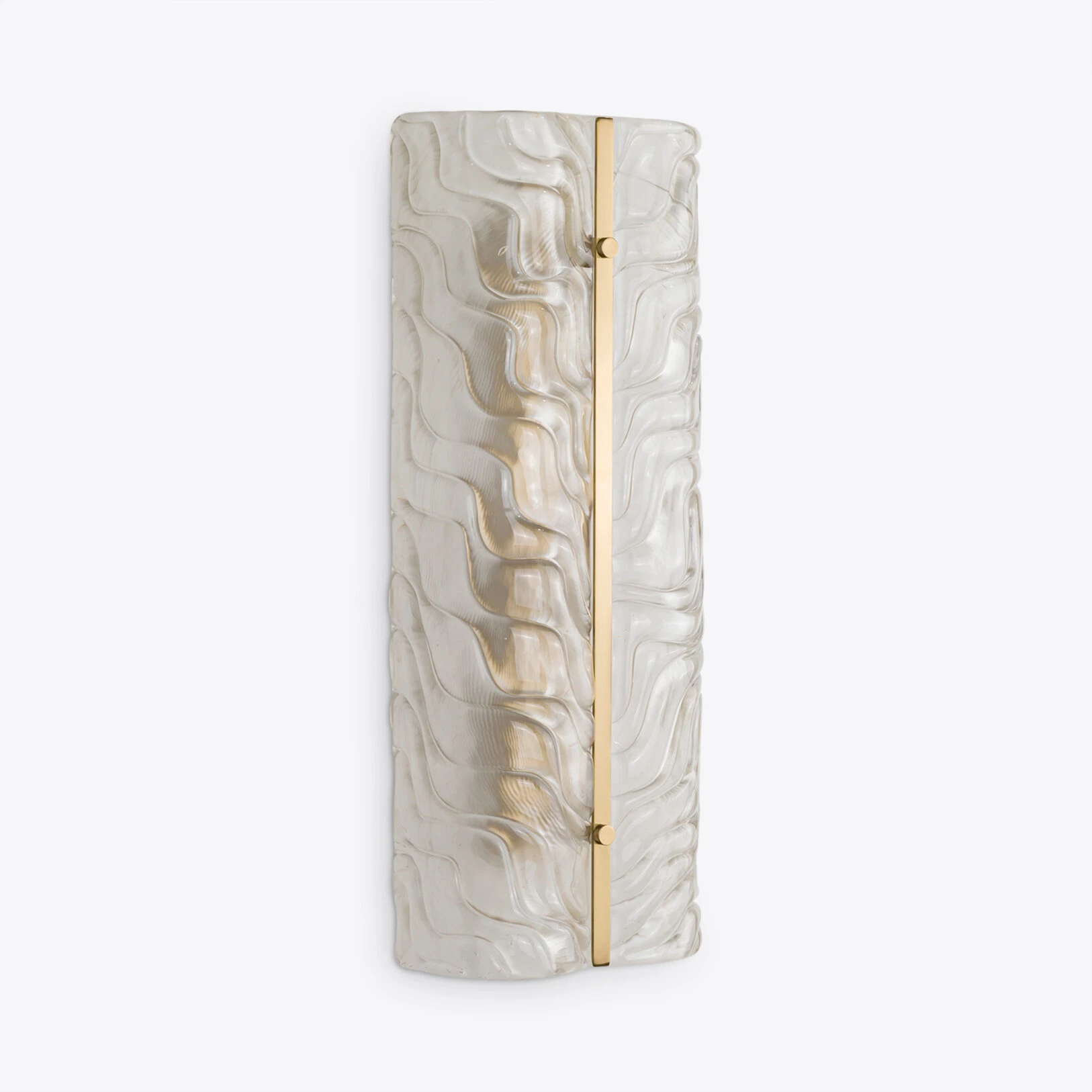 Diablo Murano Wall Light - Pure White Lines