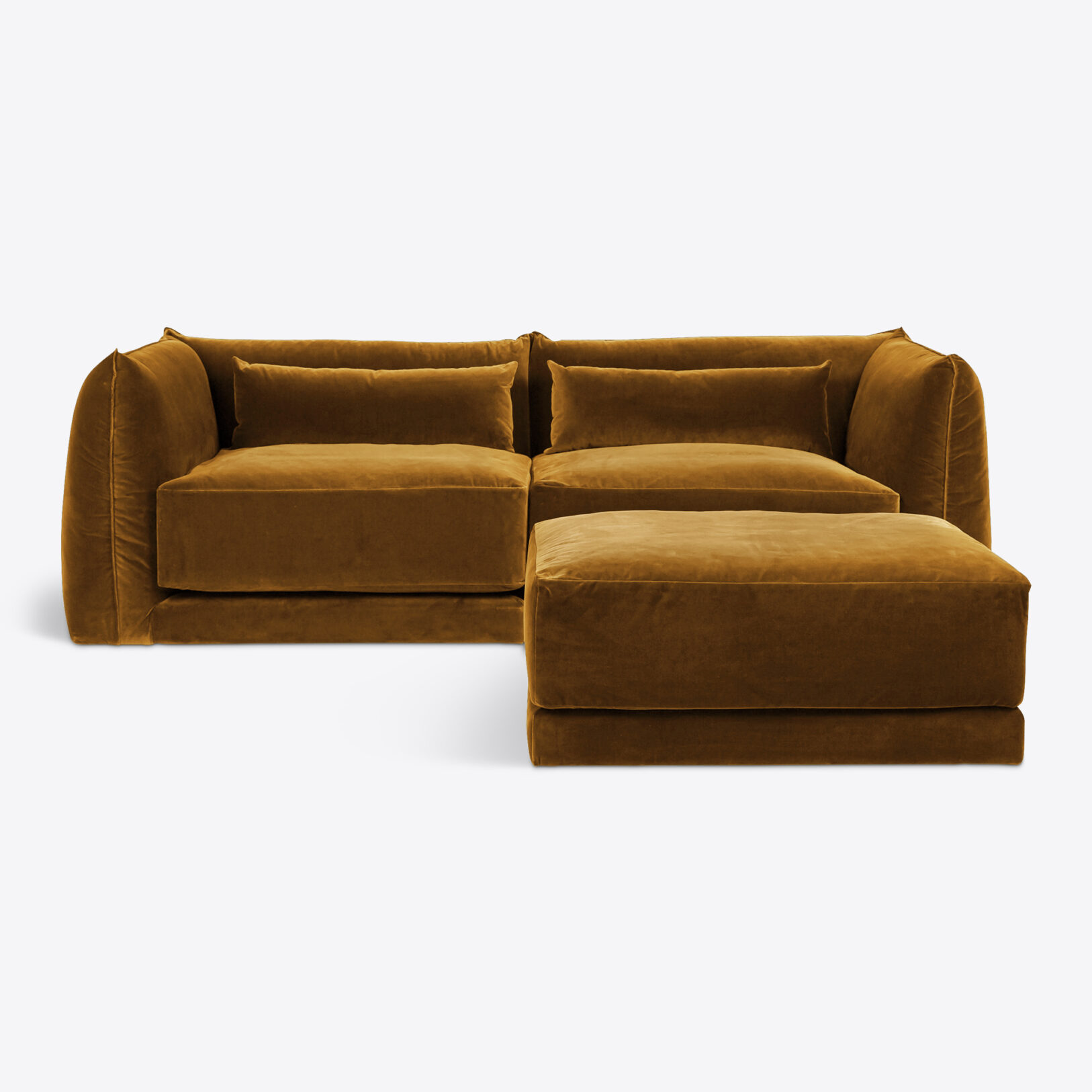 Mustard Milano Sectional Sofa - a 70s inspired sofa